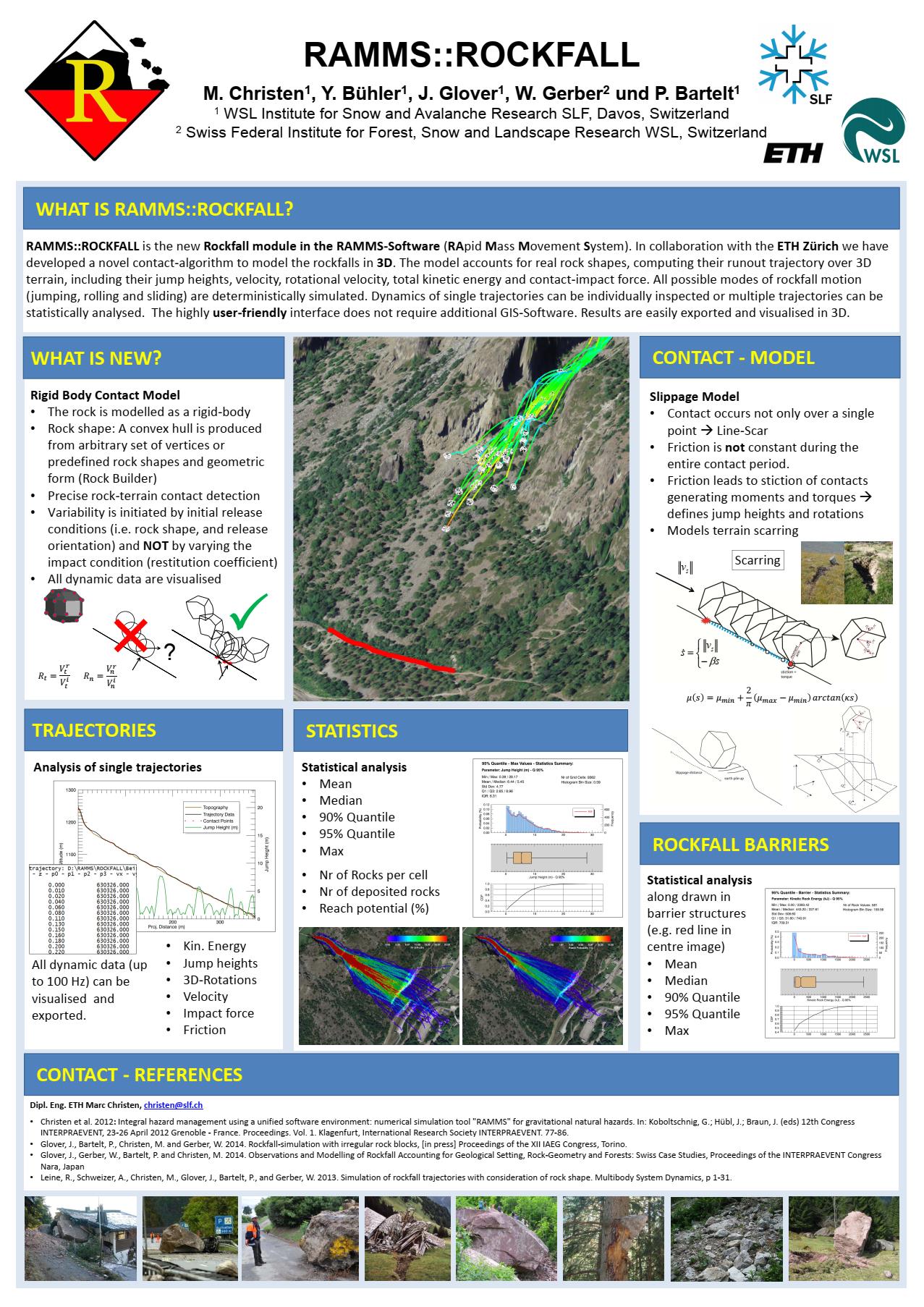 瑞士RAMMS-雪崩、泥石流、落石运动模拟软件-金土石科技
